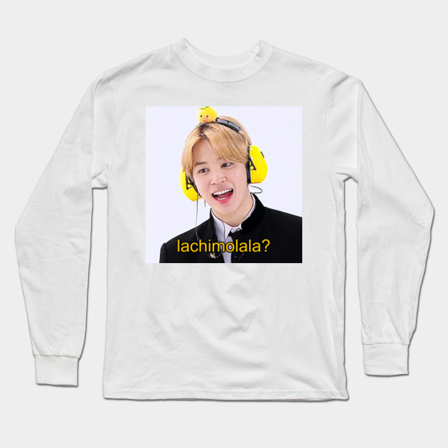 BTS JIMIN CARBONARA LACHIMOLALA LARGEMORARA - Bts - Long Sleeve T-Shirt ... BTS JIMIN CARBONARA LACHIMOLALA LARGEMORARA - Bts - Long Sleeve T-Shirt ...